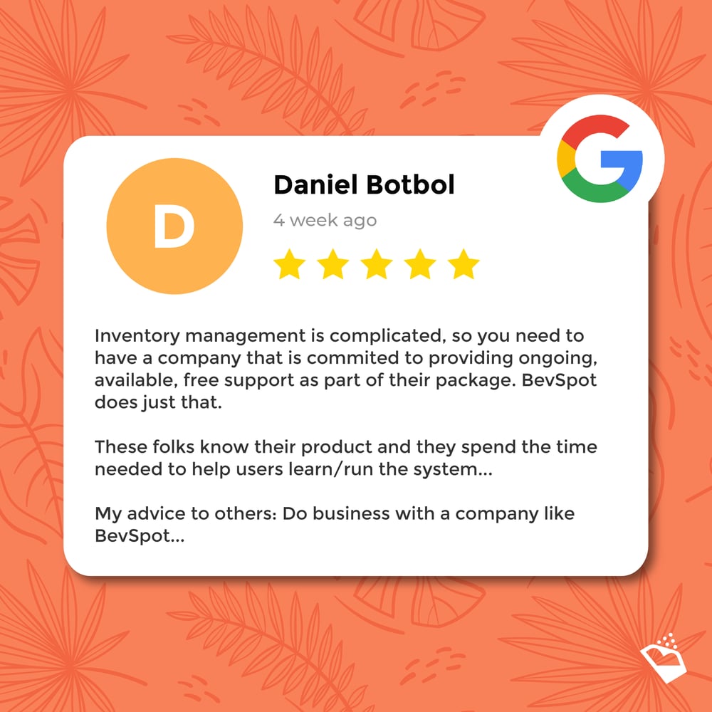 BevSpot | Leading Bar Inventory Management Software